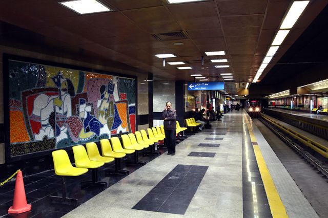 Uskowi on Iran - اسکویی در باره ایران: New Tehran Metro Line 3 in operation