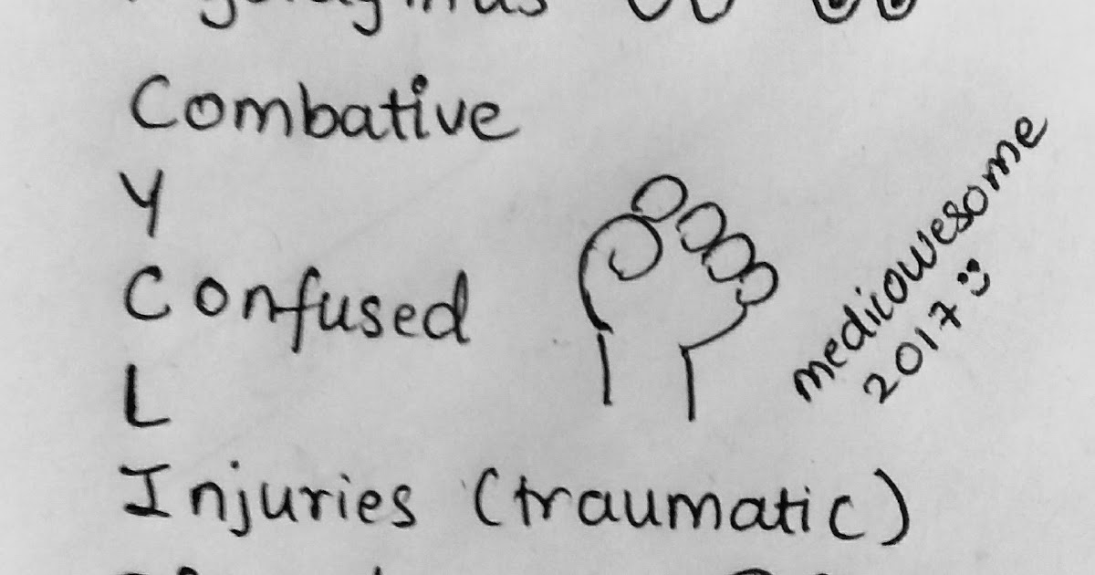 Medicowesome: Phencyclidine intoxication mnemonic