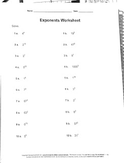 Mrs. White's 6th Grade Math Blog: EXPONENT PRACTICE