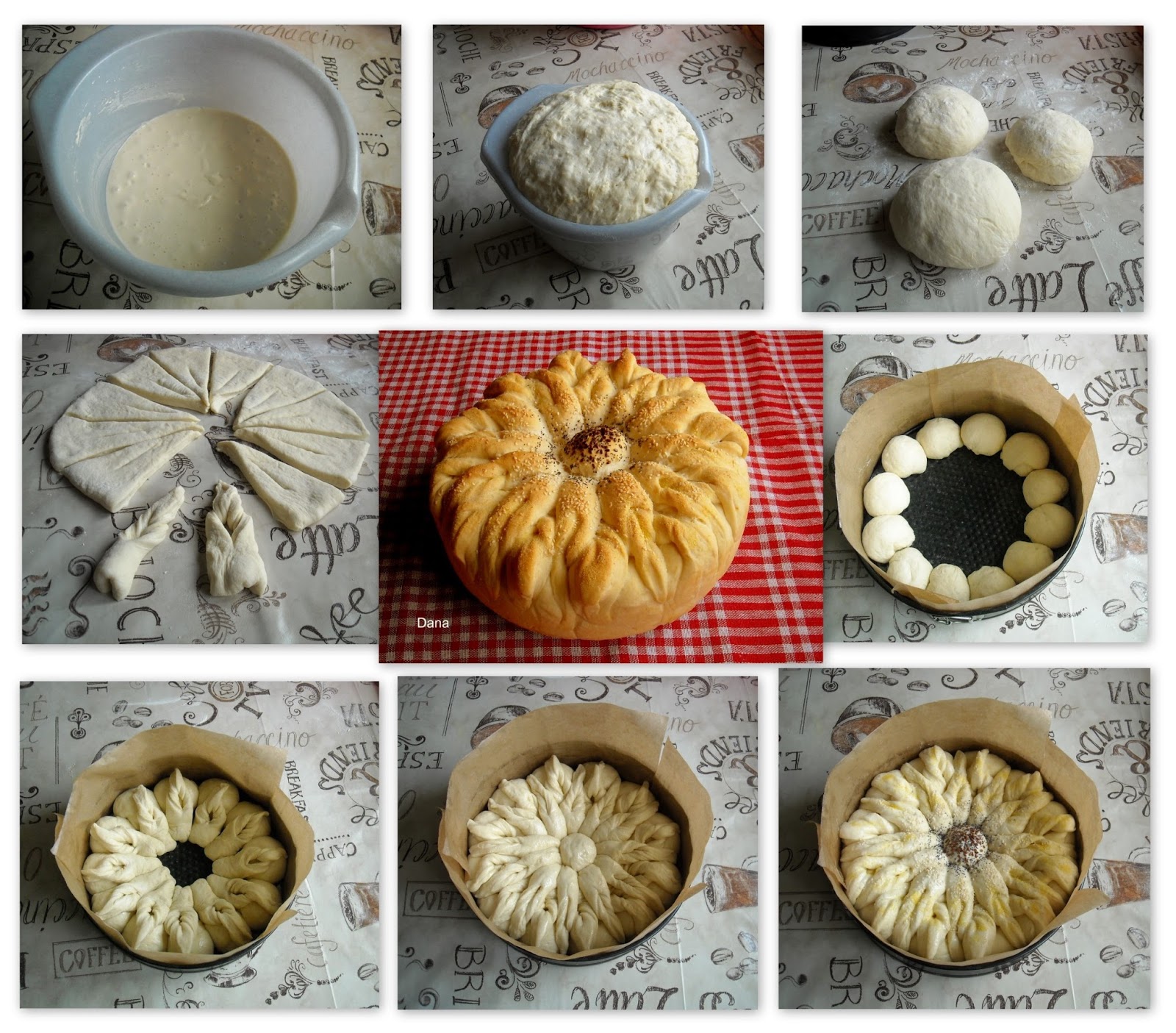 Danina kuhinja: Posna slavska cvet pogača