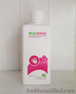 How to use Hibiscrub Antimicrobial skin cleanser