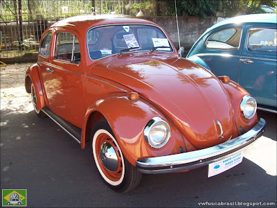 VW Fusca Brasil: Cores - Ocre Marajó