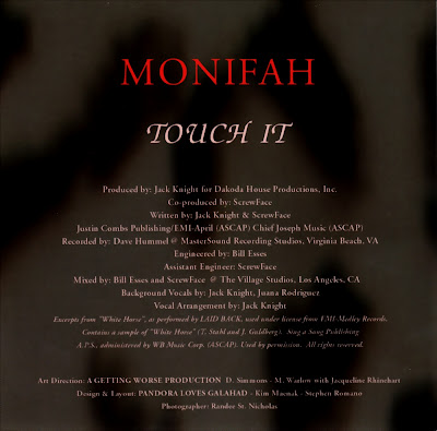 highest level of music: Monifah - Touch It-(CDS)-1998