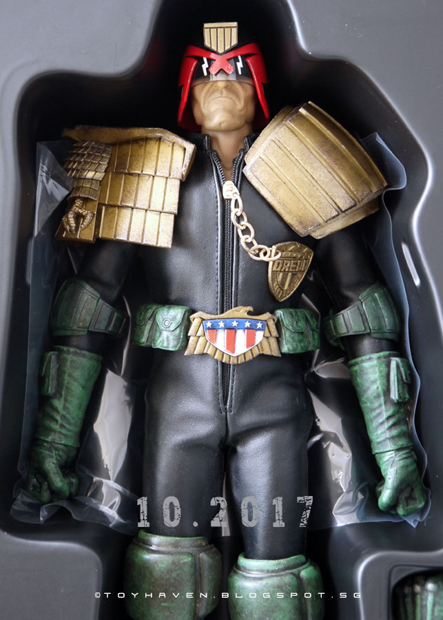 toyhaven: October Haul: 2000 AD x ThreeA 1/6th scale Judge Dredd ...