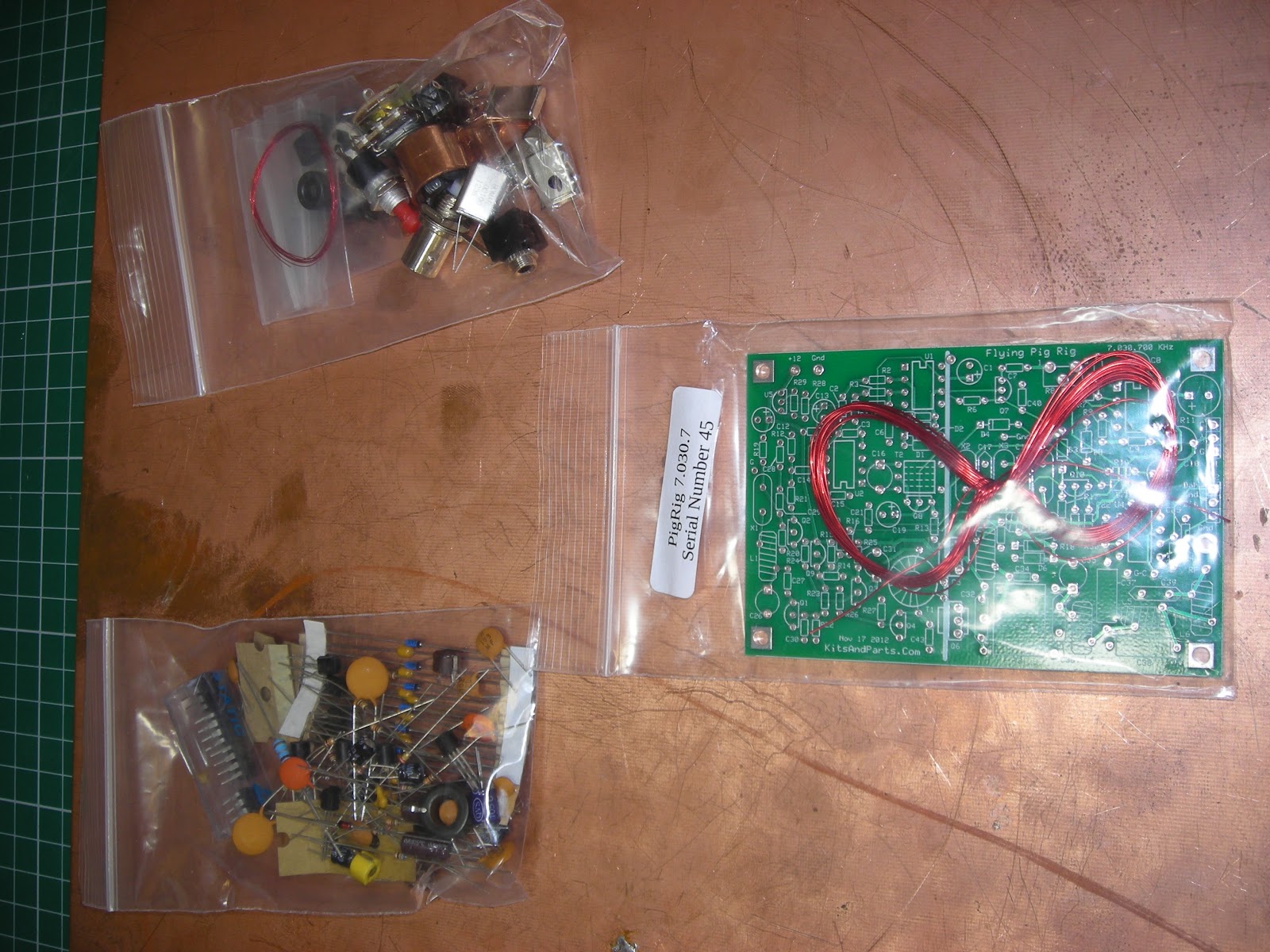 M1KTA's QRP ham radio blog: Flying Pig Rig #45 Build