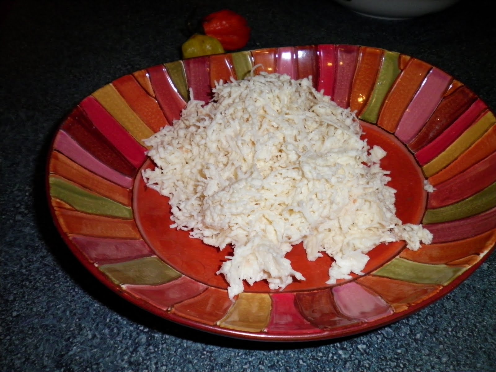 Haitian Creole: What is FRIED AKRA made of?