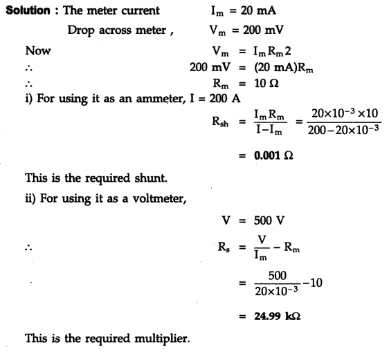 Basic D.C. Voltmeter