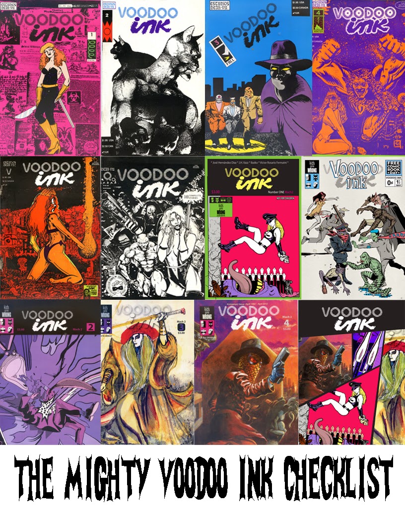 Voodoo Ink: Mighty Voodoo ink checklist.