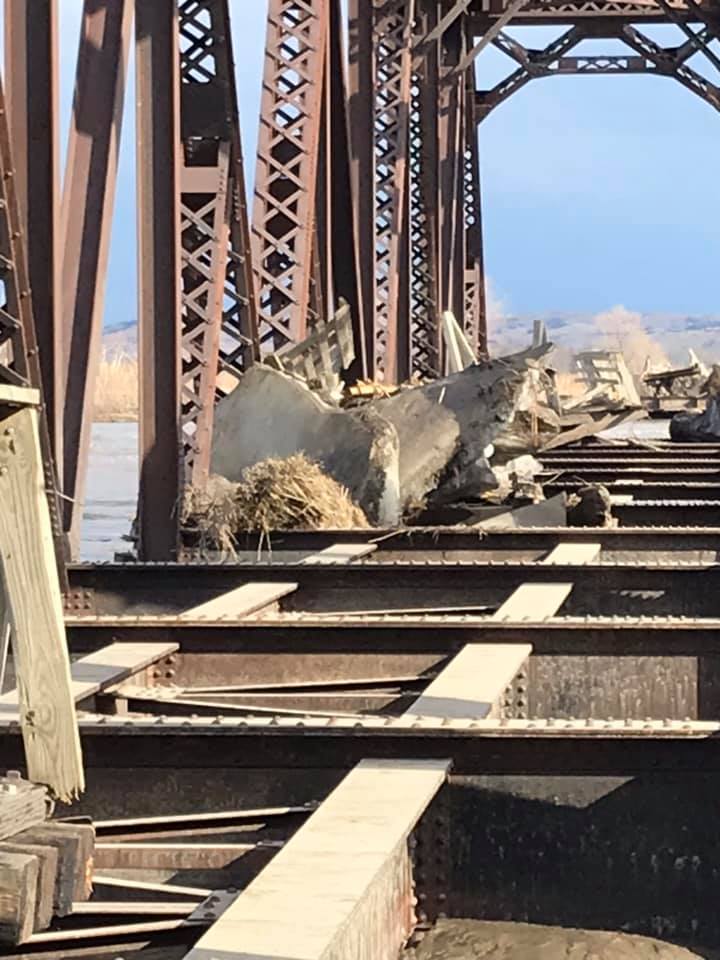 Industrial History: Flood of 2019: Lost/Trail/C&NW Bridge over Niobrara ...