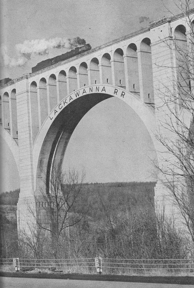 Industrial History: CP/DL&W Viaduct over Tunkhannock Creek at Nicholson, PA