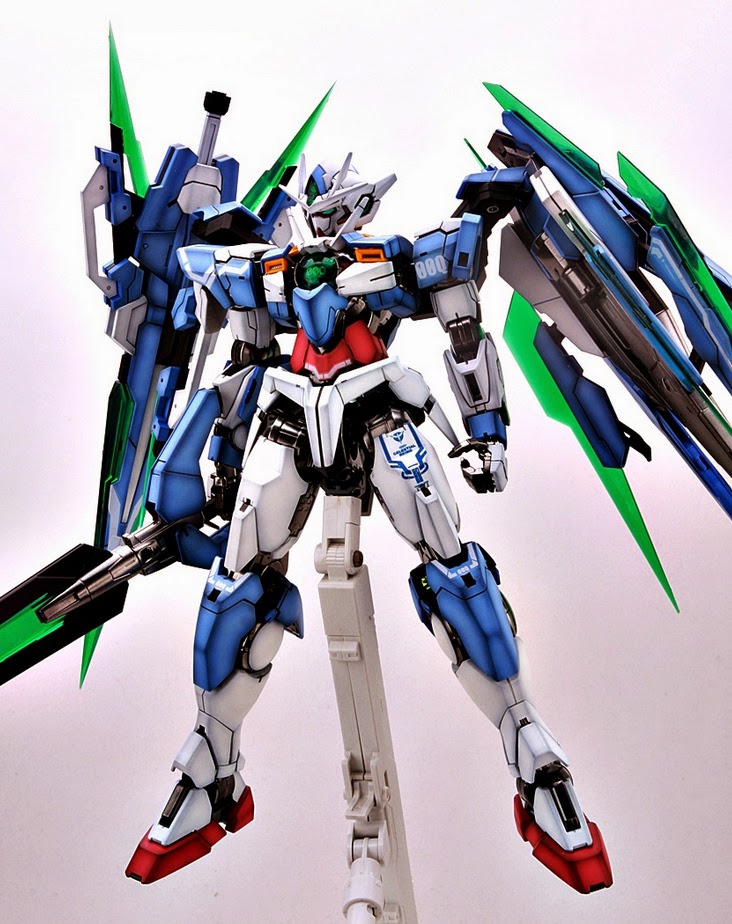 GUNDAM GUY: MG 1/100 00 Qan[T] - Customized Build