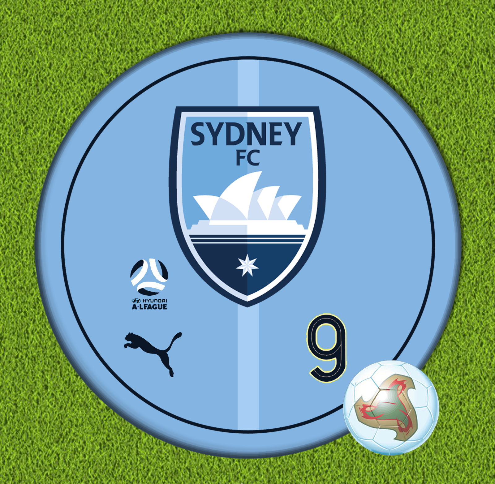 ESCUDOS FERREIRA: SYDNEY FC 2017-2018