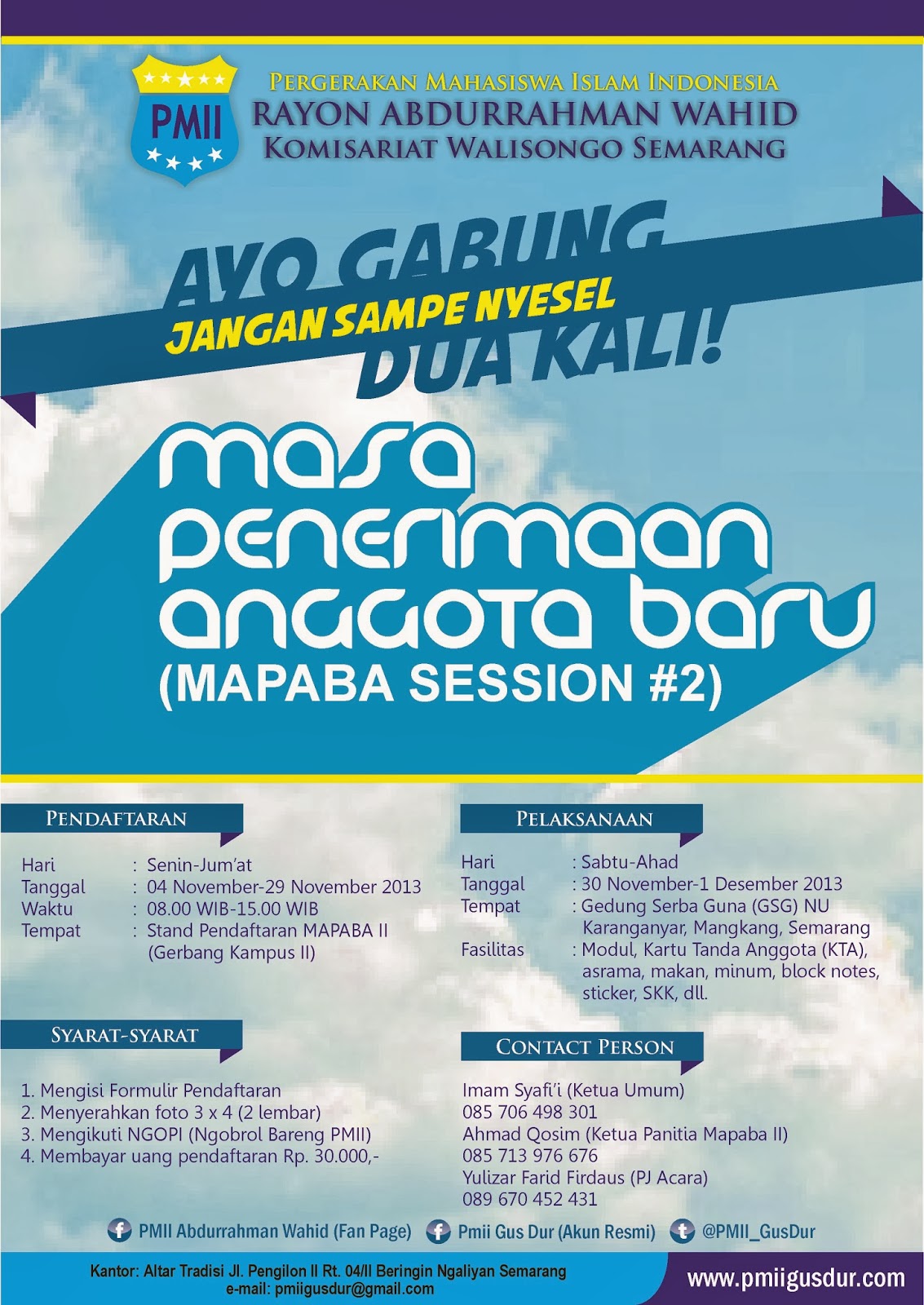 Masa Penerimaan Anggota Baru (MAPABA) Session #2