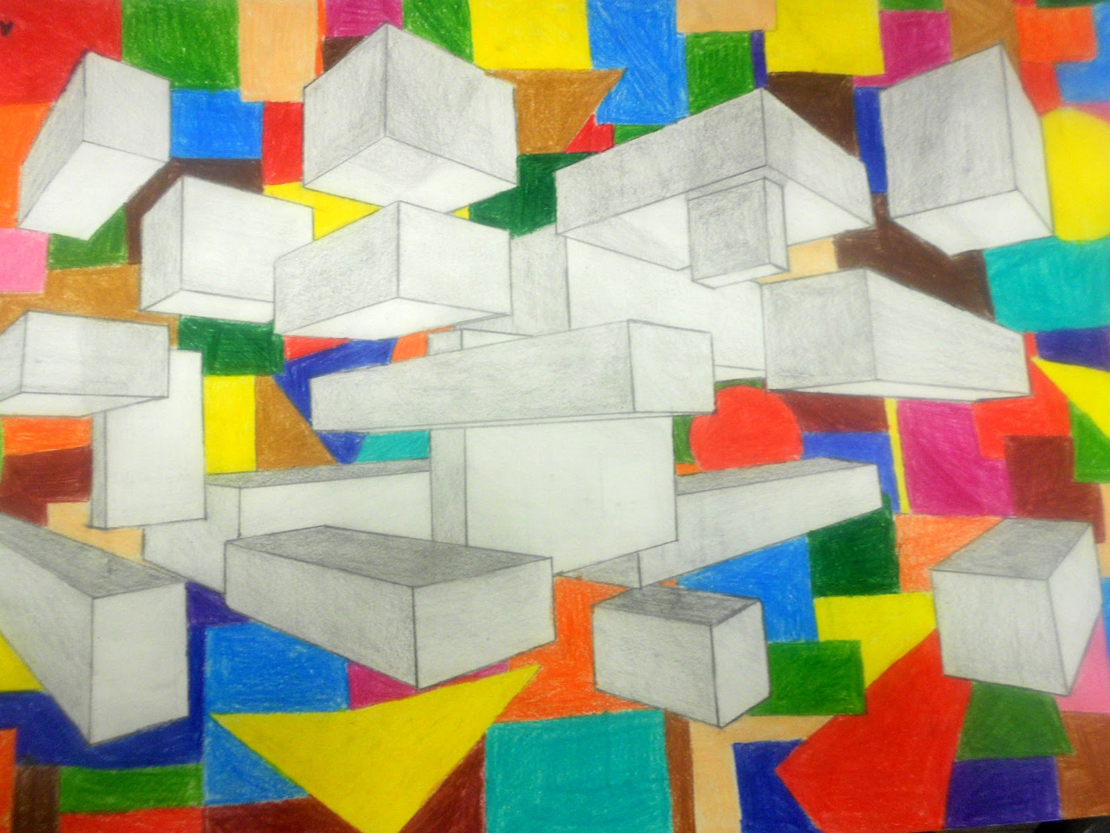 Eastwood Academy Art Department: Pre AP Art Perspective/ Overlap/ Ex ...