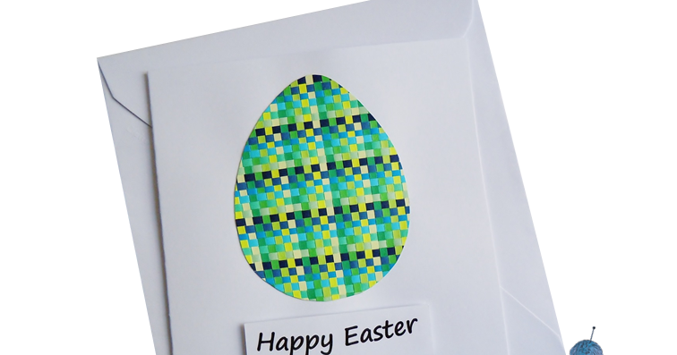 Toothless Knitter: Easter Egg Card