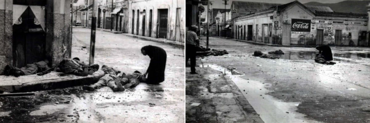 The priest and the dying soldier, 1962