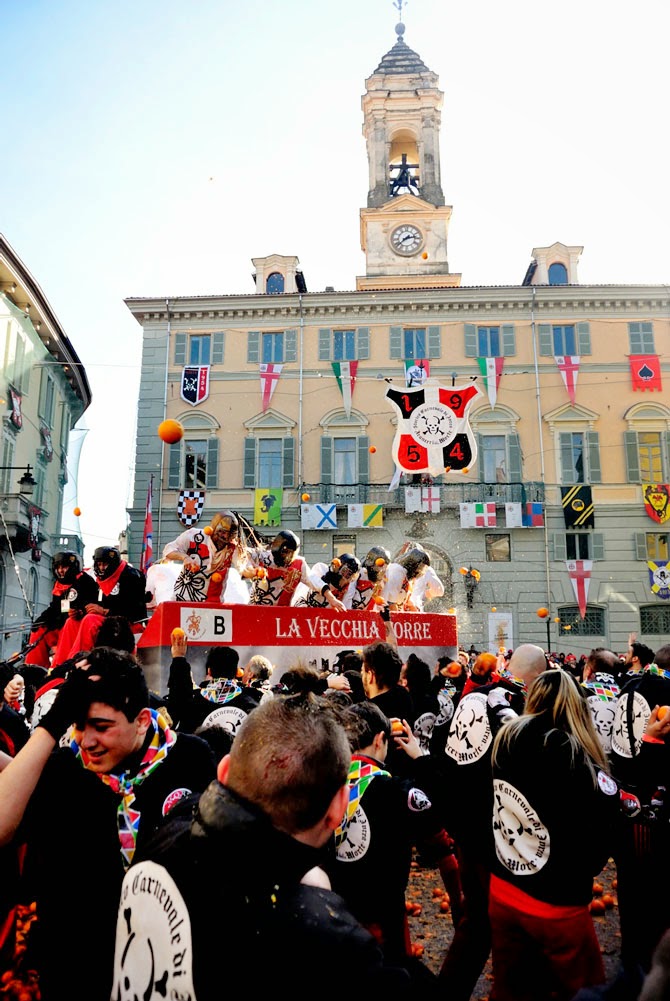 Carnaval Ivrea - The Orange Battle