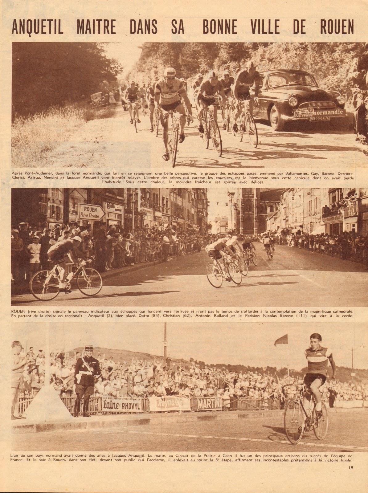 Cycling Passions: 44th - Tour de France - 1957