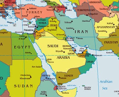 Pembagian Wilayah Negara-Negara Di Benua Asia Terlengkap - cekrisna