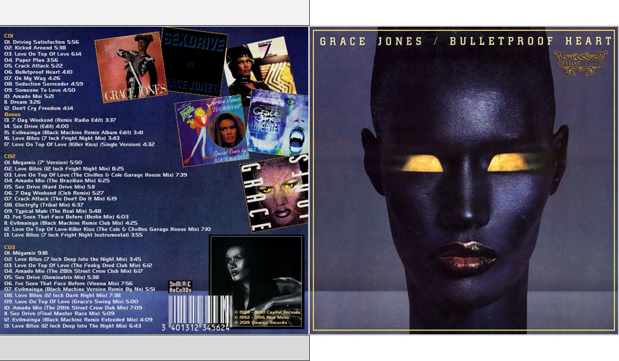 MUSICOLLECTION: GRACE JONES - Bulletproof Heart (Expanded Version ...