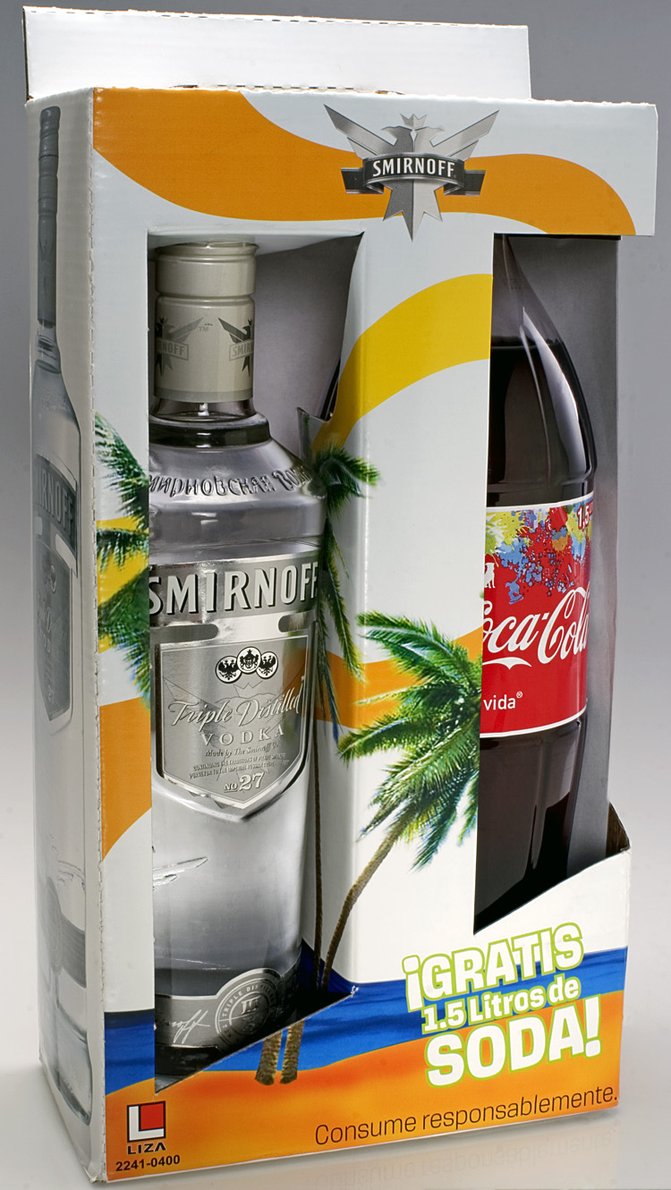 Empaque Smirnoff Silver – Packaging Of The World