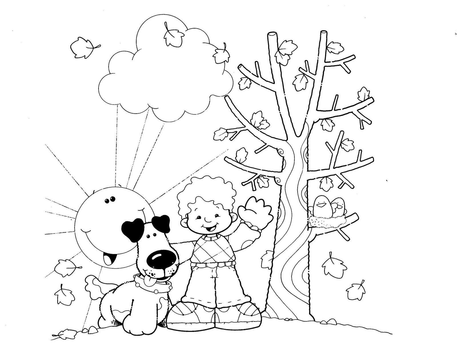 Recursos Y Actividades Para Educación Infantil Dibujos Para Colorear El OtoÑo