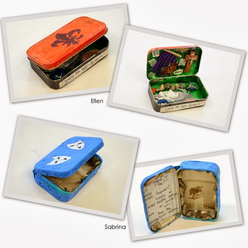 The New Hope Art Gallery: High School Art: Identity Boxes Inspired by ...