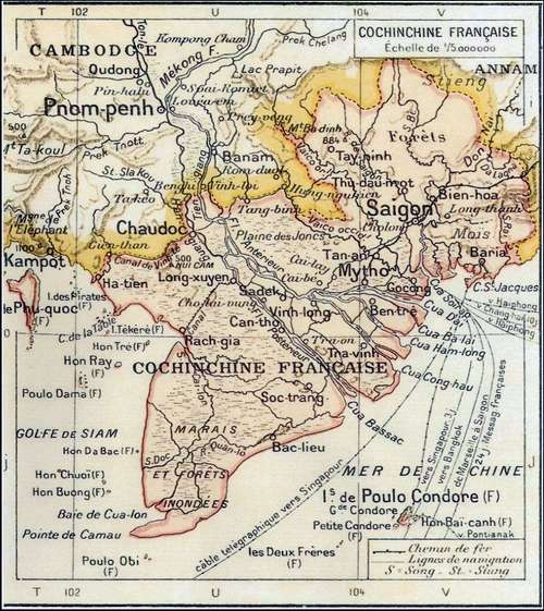 FPI-Le Gaulois: La Cochinchine, par Jean Faure