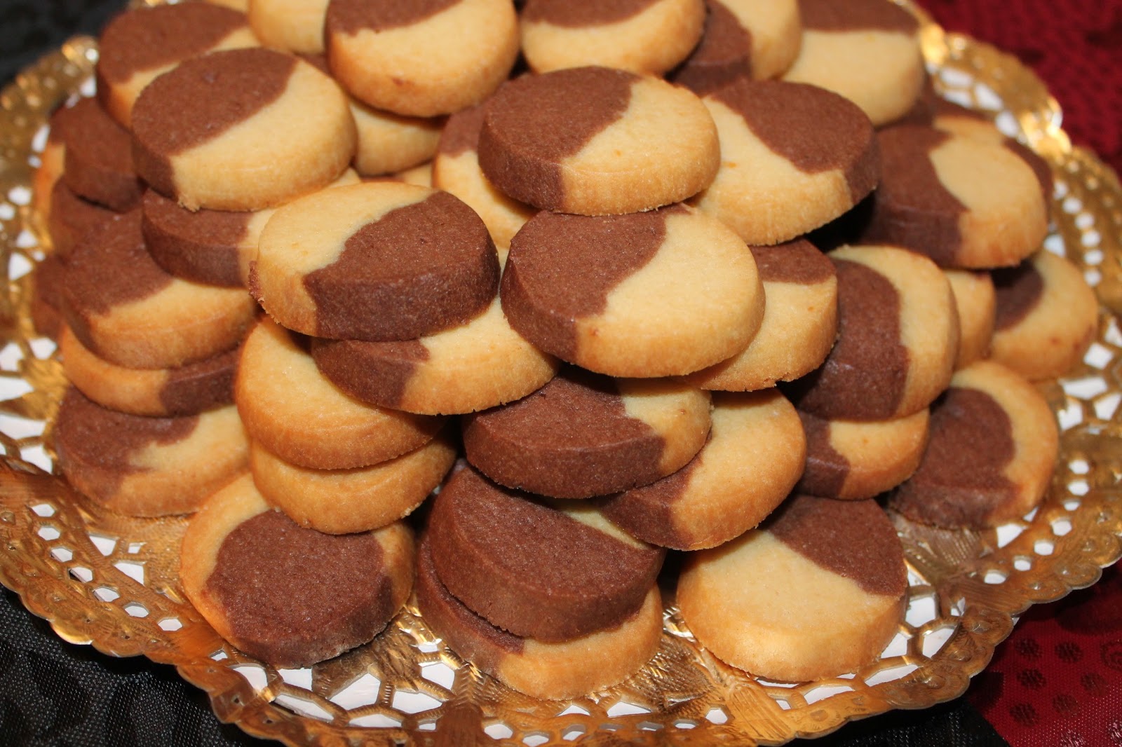Mis Recetas: Galletas de chocolate y vainilla.
