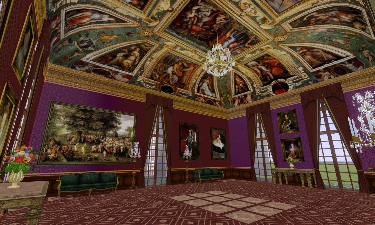 Mural & Fresco Ceilings Set For TS3 & TS4