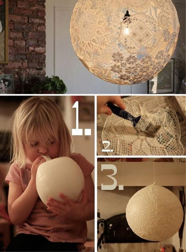 Diy Hanging Lamps - craft ideas for every style - Diy Fun World