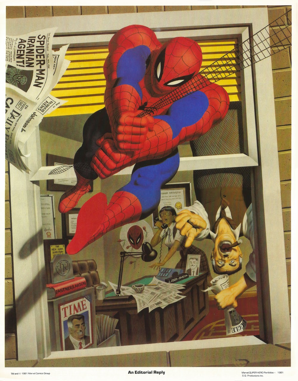 The Dork Review: 1980's Marvel Super Hero Portfolios