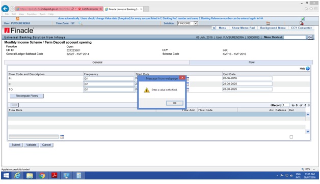 Procedure to issue NSC and KVP for OSL cheques received after 01.07. ...