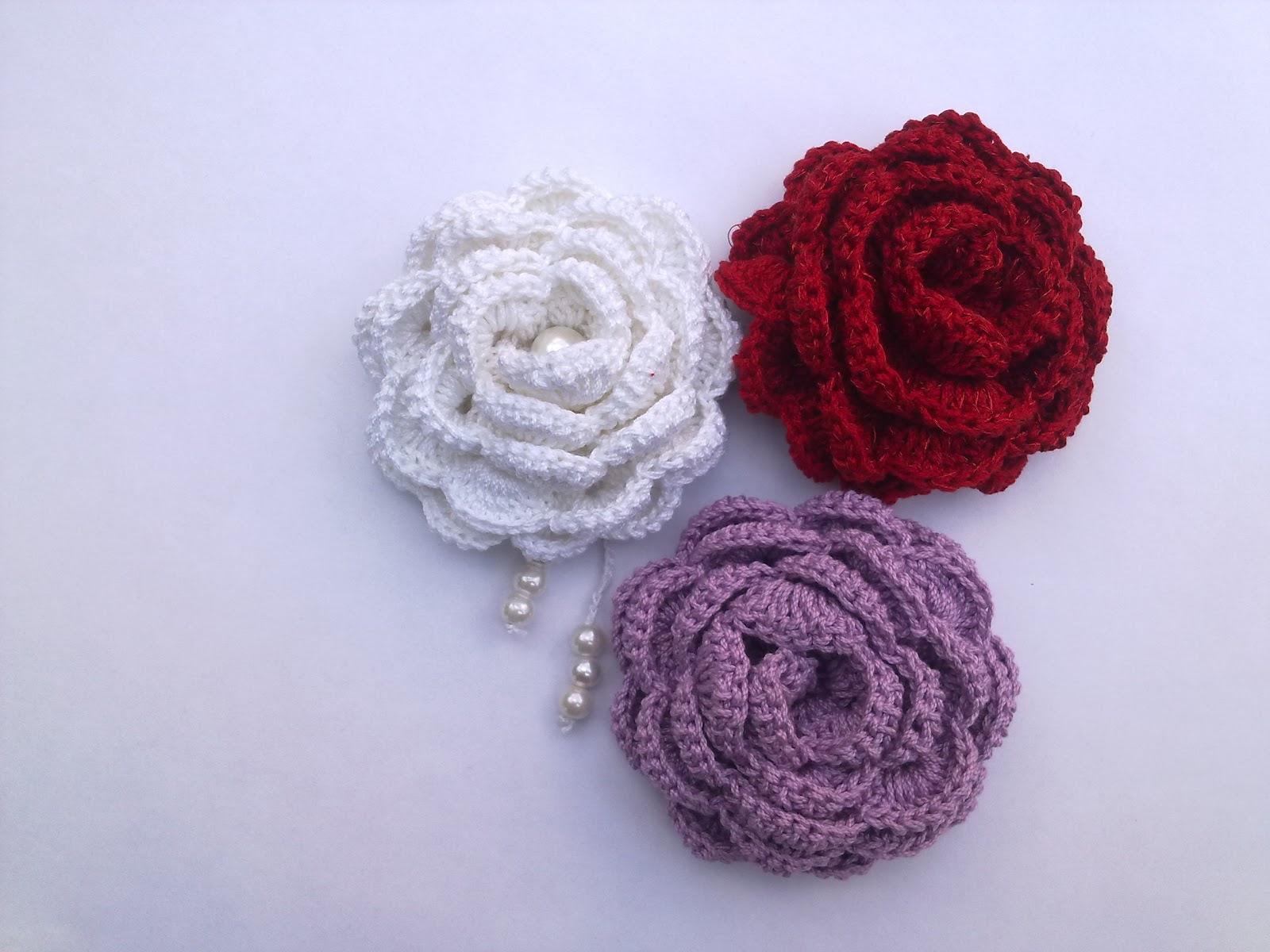 Magia crosetei: Flori crosetate