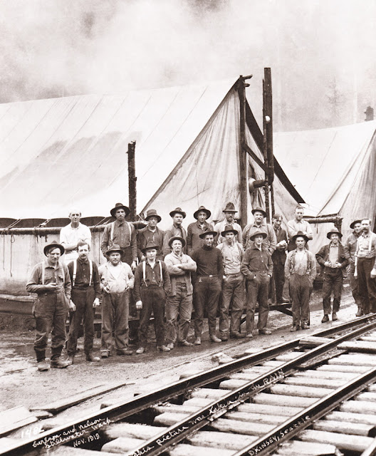 Amazing Vintage Photographs Document Logging and Lumber Activities in ...