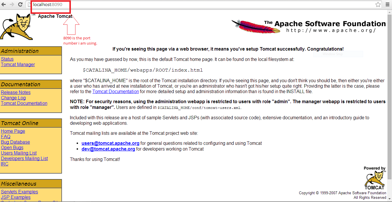 How to configure Tomcat and run first JSP application. (Without any IDE ...