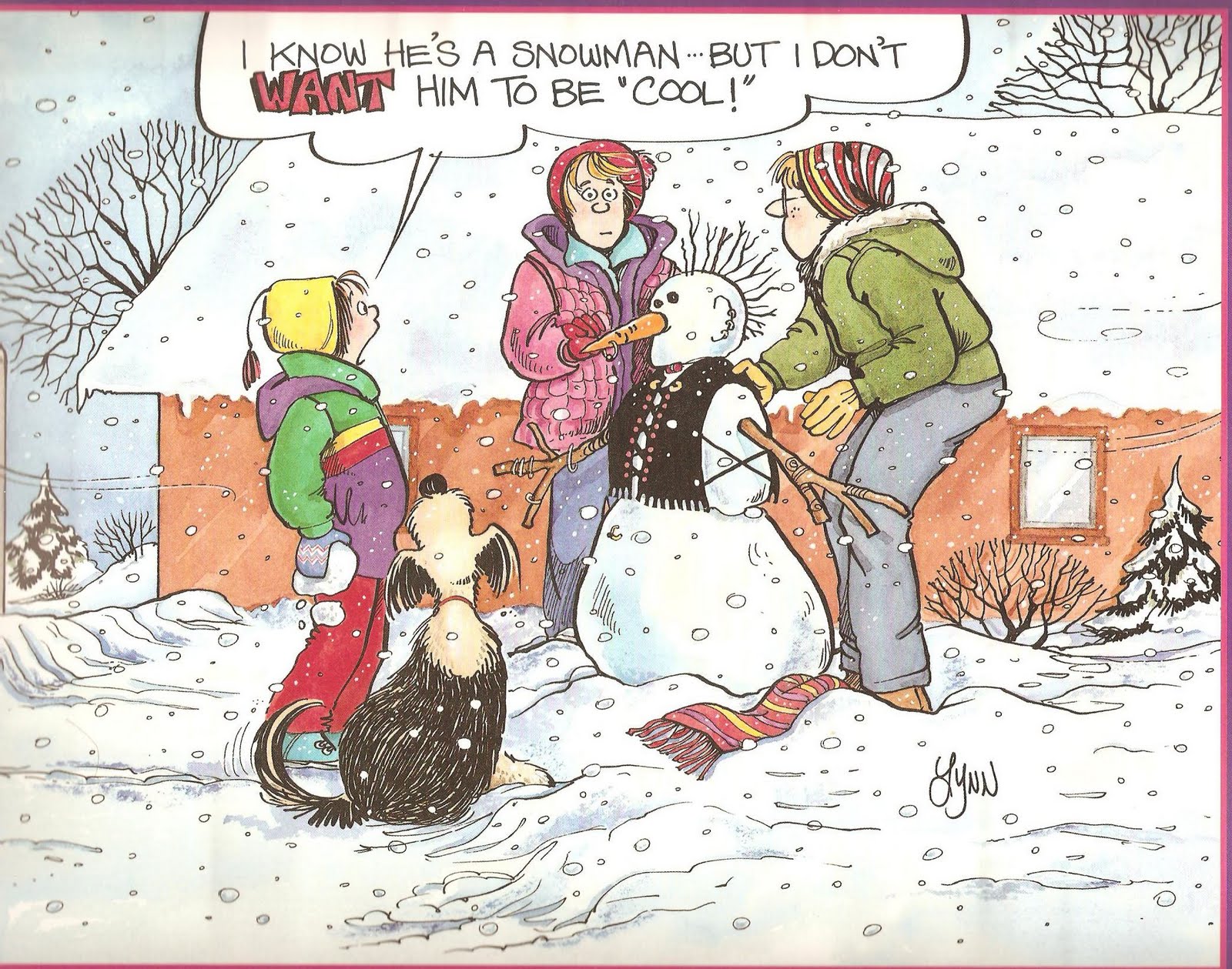 Sunday Comics Debt: A Cold Day in January