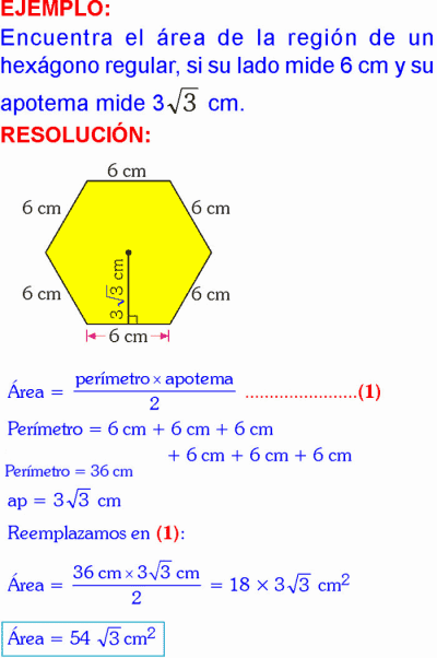 AREA DE UN POLIGONO REGULAR E IRREGULAR FORMULA EJEMPLOS Y EJERCICIOS ...