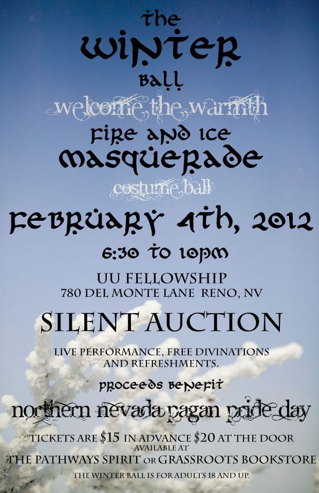 Beneath the Witch's Moon: The Winter Ball - Fire and Ice Masquerade ...