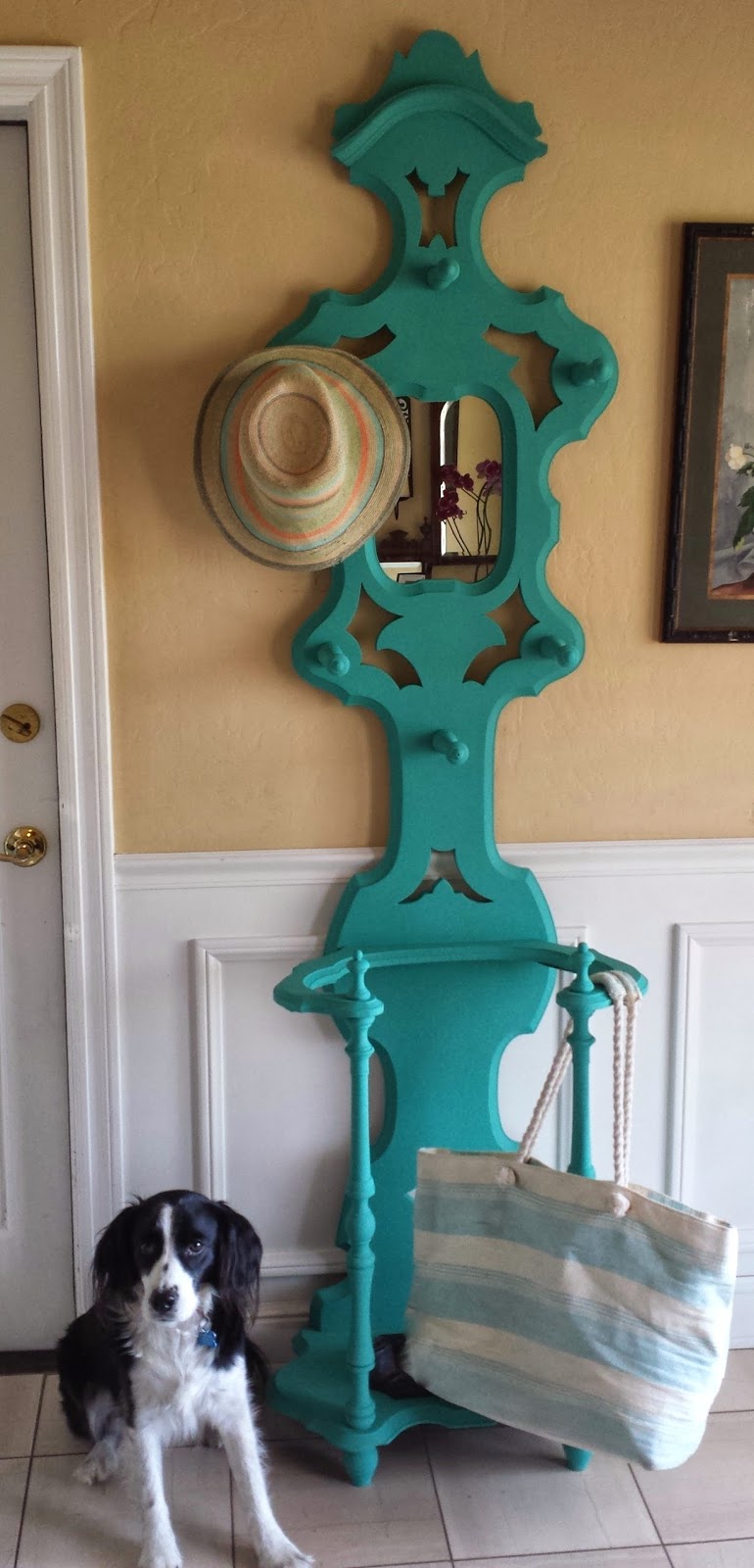 ciao! newport beach: my updated hall tree