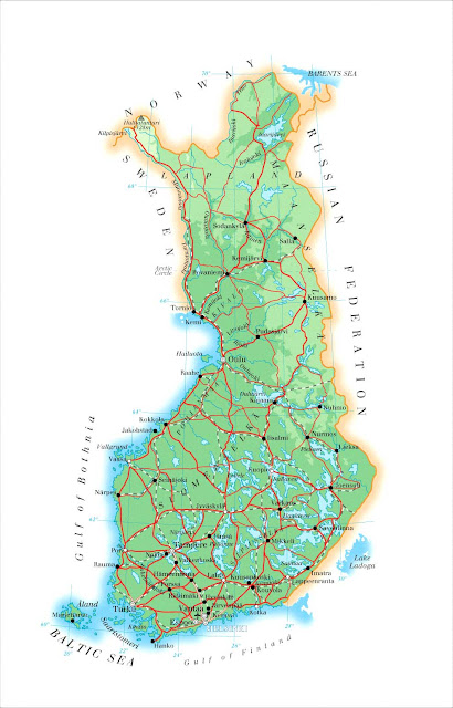 MAPS OF FINLAND