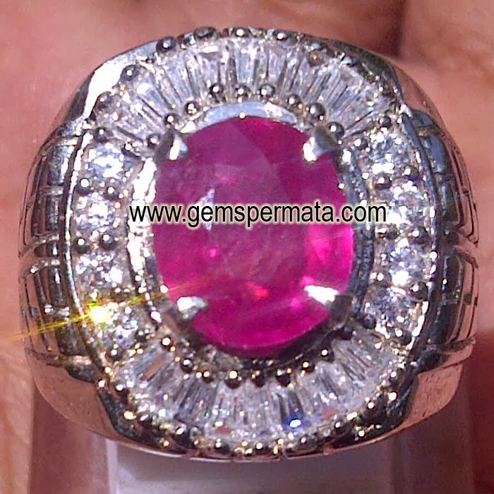 Cincin Batu Ruby Kode 762
