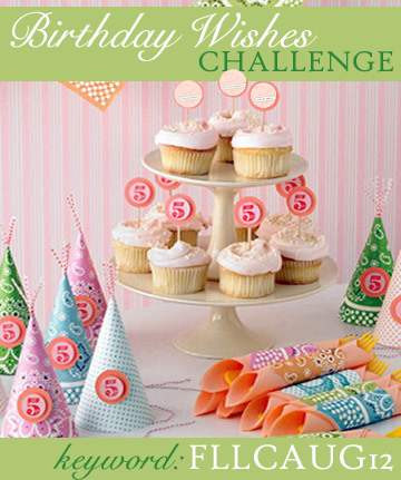 MY LIFE by Silke Ledlow: Flourishes Birthday Wishes Celebration