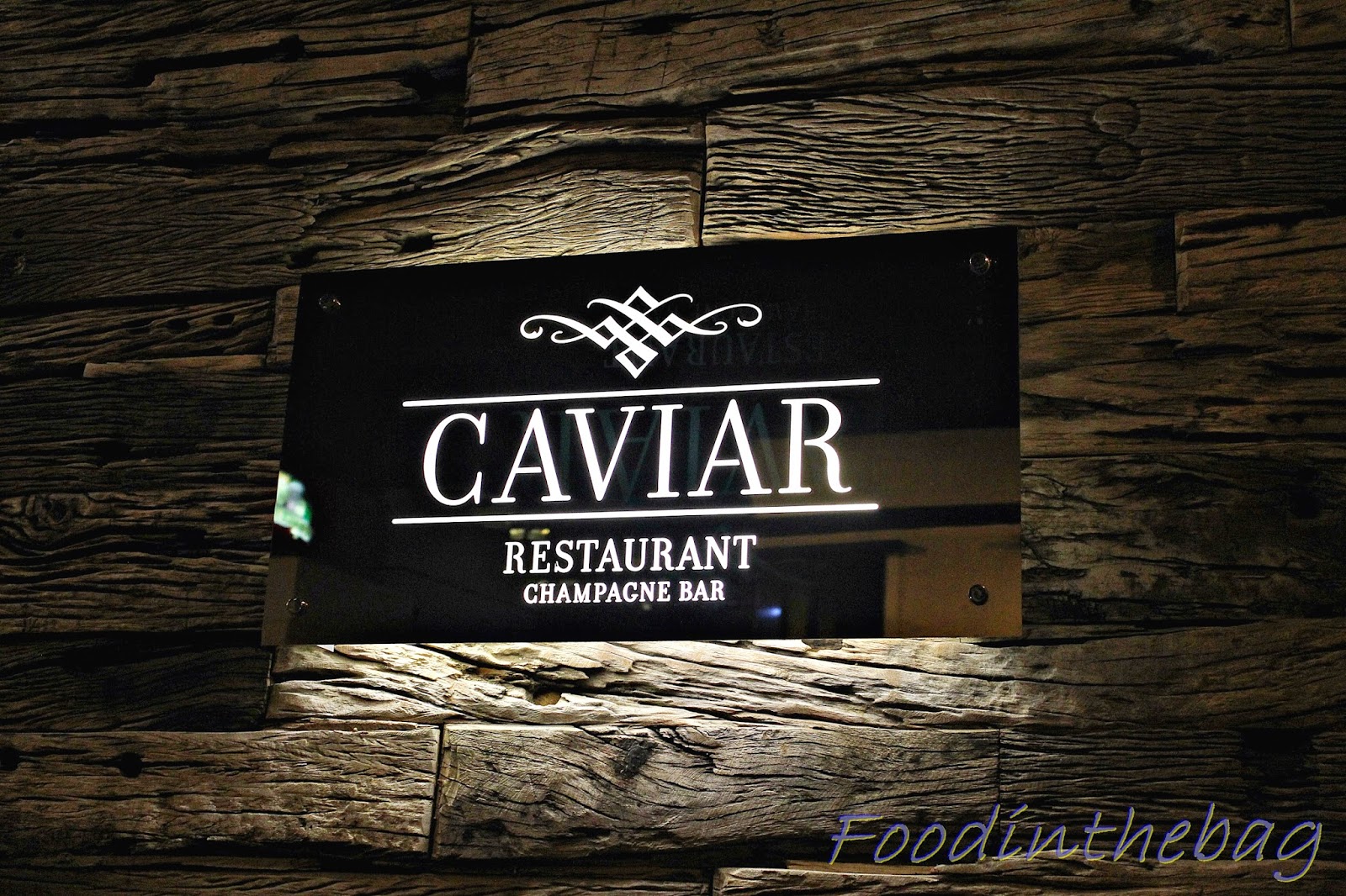 Caviar Restaurant Champagne Bar: A Start of Something Great Down South ...