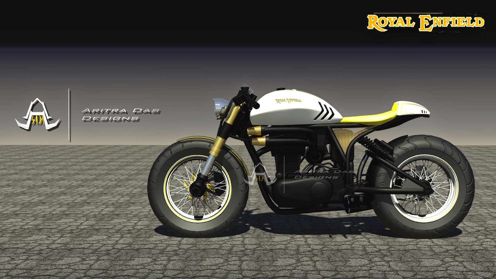 Aritra Das Designs: Supercharged Royal Enfield Motorcycle Concept ...