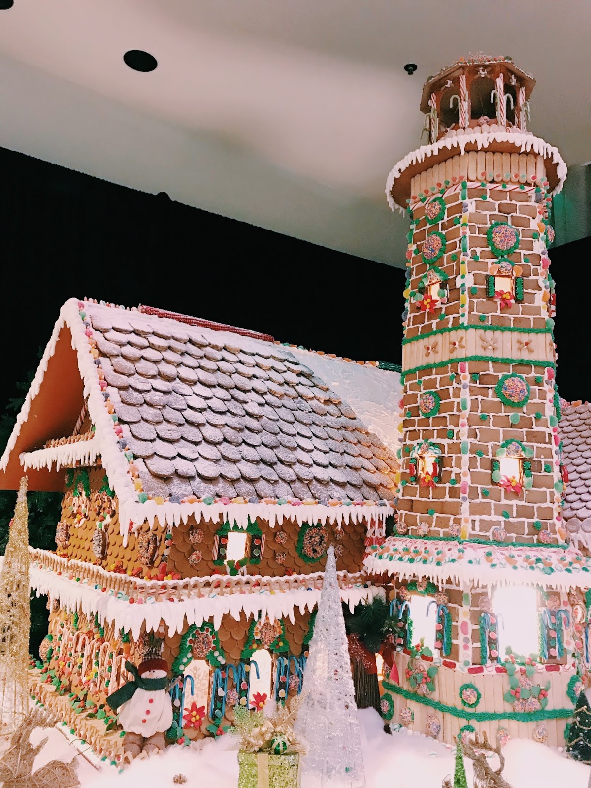Six-Foot-Tall Gingerbread House at South Shore Harbour Resort, League City