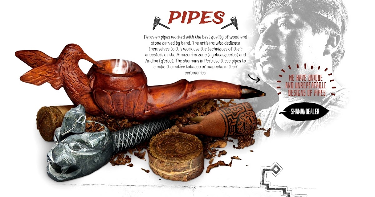 Mapacho tobacco, Buy Nicotiana rustica roll from Peru: handmade pipes ...