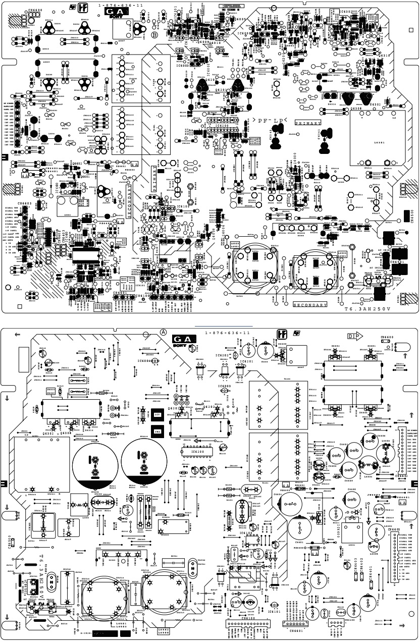 Schematic Diagrams: KDL37V4000 Sony LCD TV SMPS circuit diagram – 1-876 ...