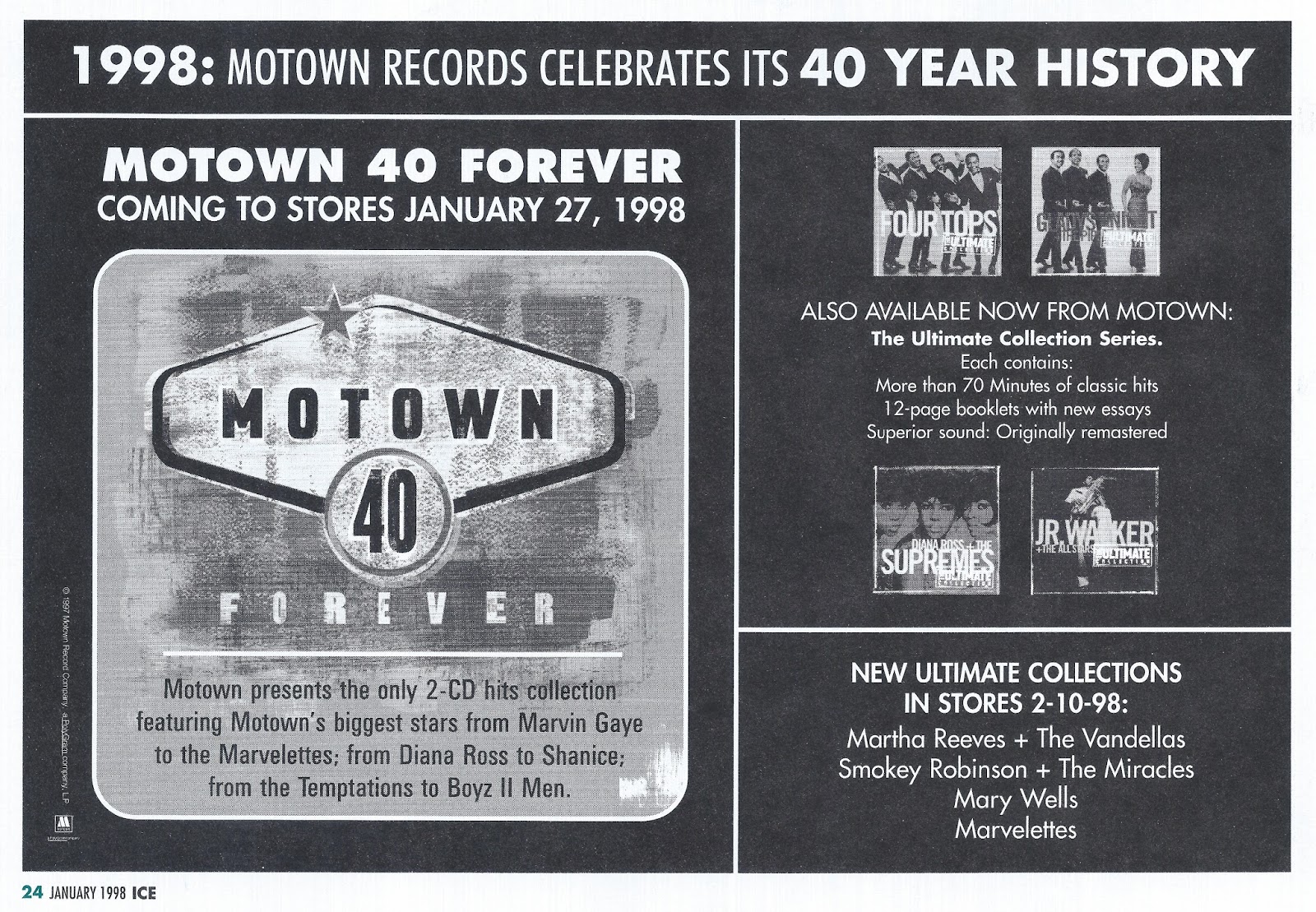 The Hideaway: Great Music Mags: ICE - The Class of 1998