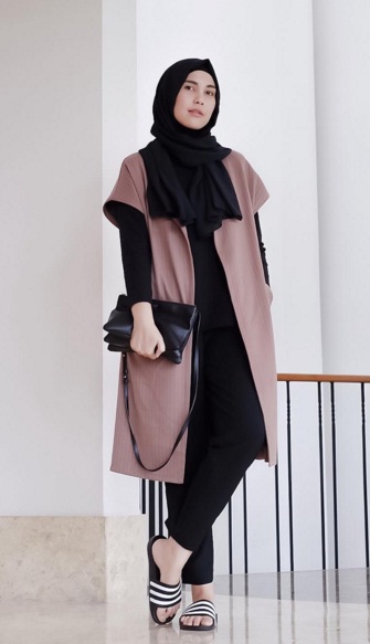 31 Trend Terbaru Contoh Model Outer Batik Panjang